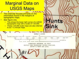 Lab five us geological survey topographic maps & us public | PPT