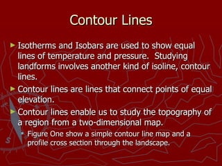 Lab four isolines and contour lines | PPT