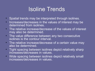 Lab four isolines and contour lines | PPT