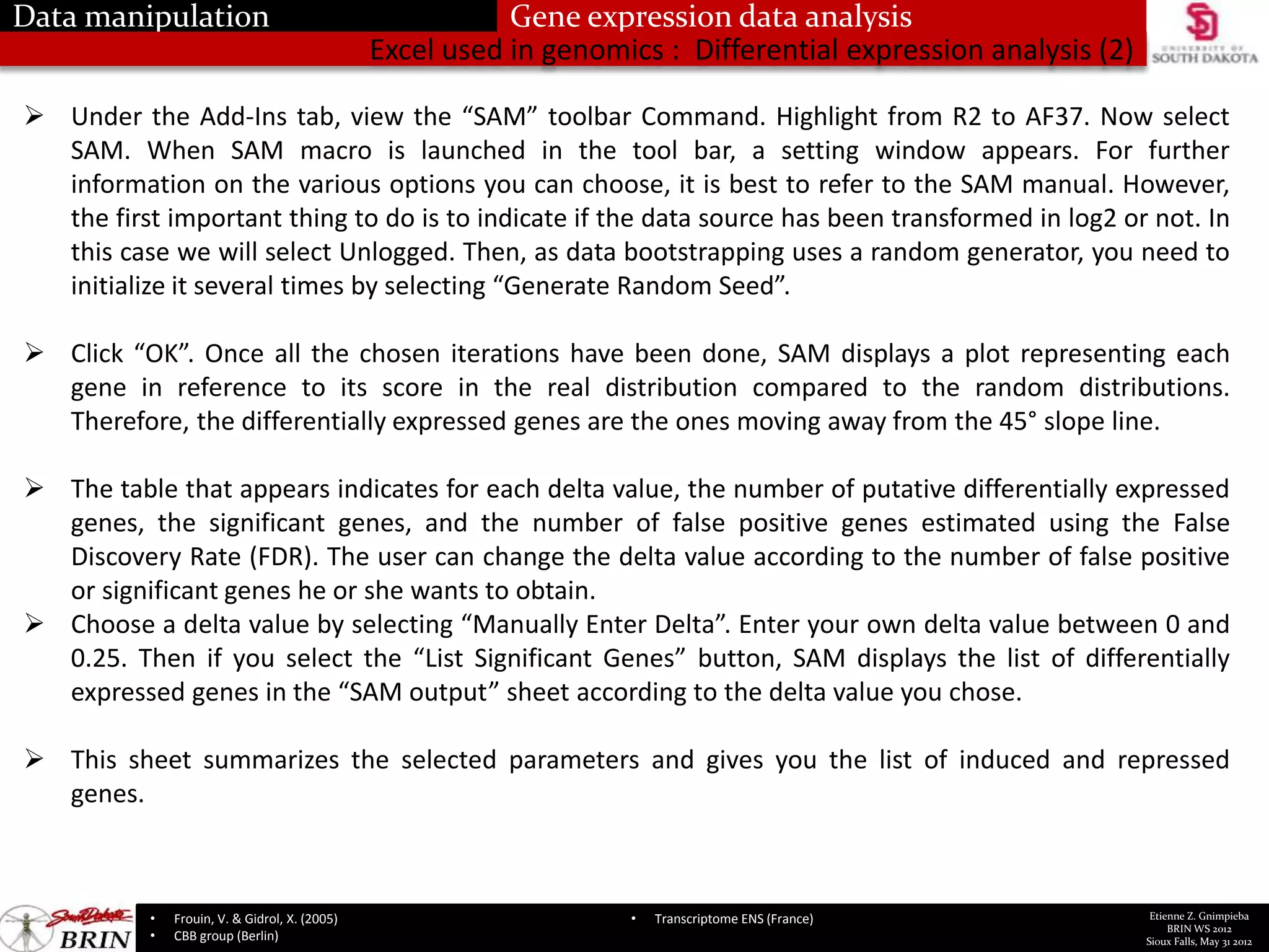 Lab Gene Expression Data Analysis | PPTX
