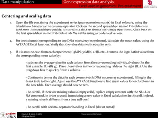 Lab Gene Expression Data Analysis | PPTX