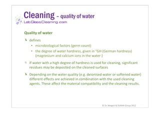 Lab glass cleaning | PDF