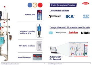 Lab Glass Reactor | Ablaze Glass Works | PDF