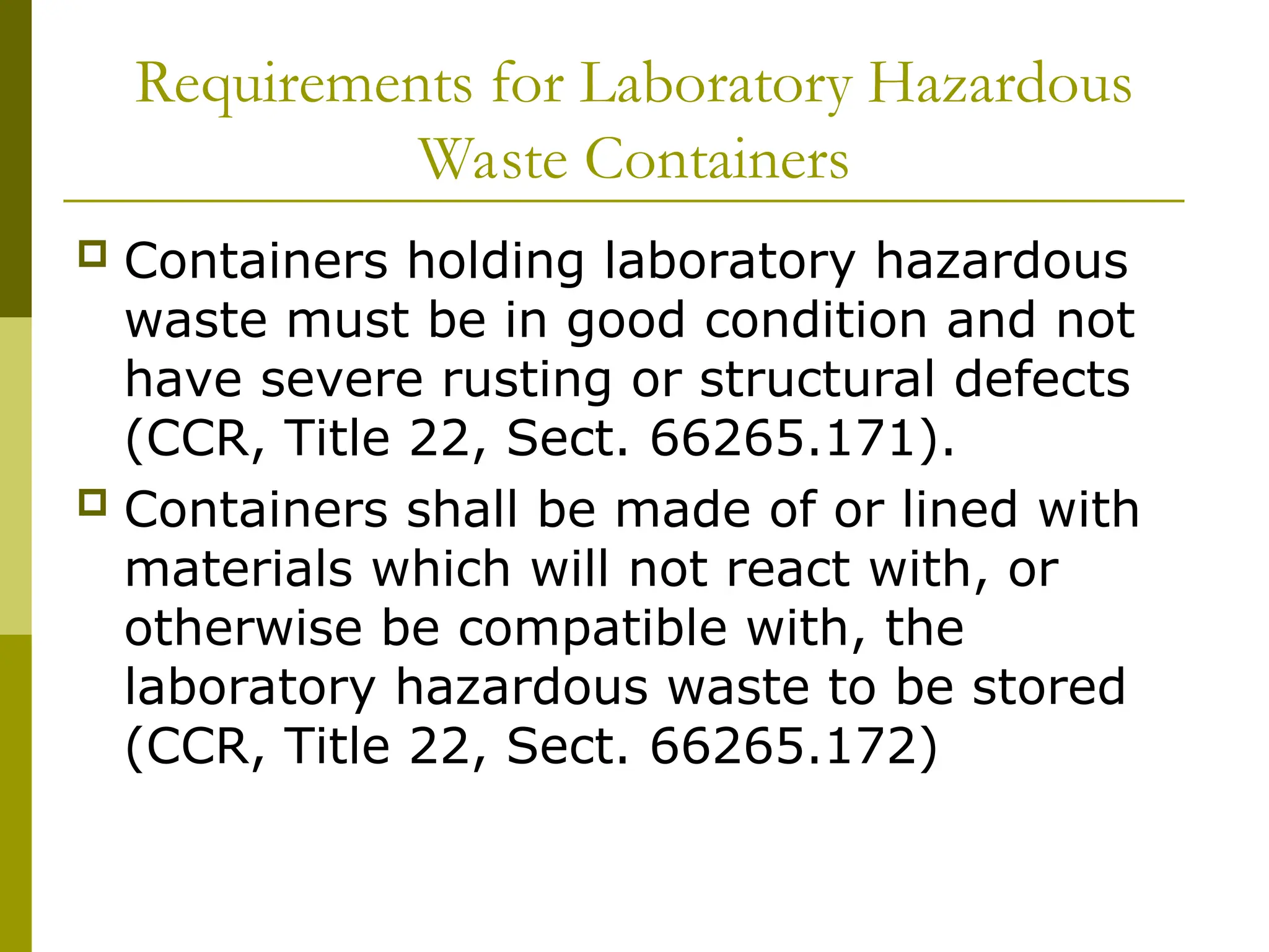 Lab hazard identify and prevent presentation | PPT