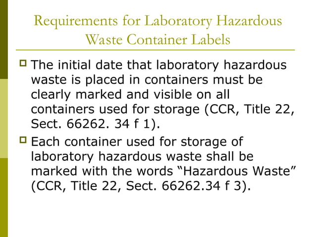 Lab hazard identify and prevent presentation | PPT