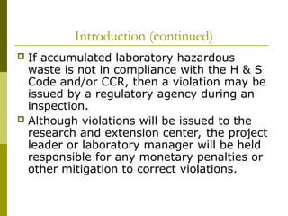 Lab hazard identify and prevent presentation | PPT