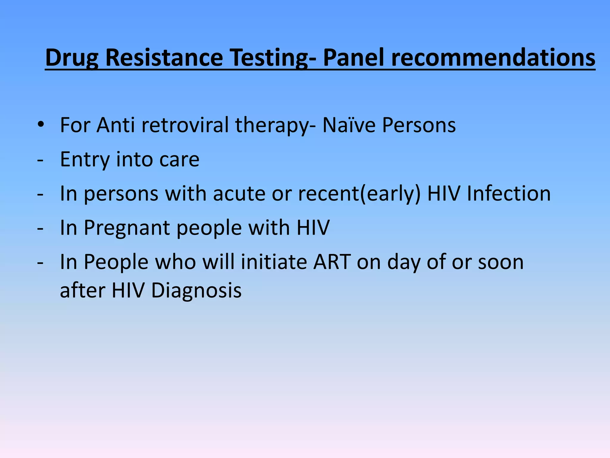 Laboratory monitoring of Progression of HIV | PPT