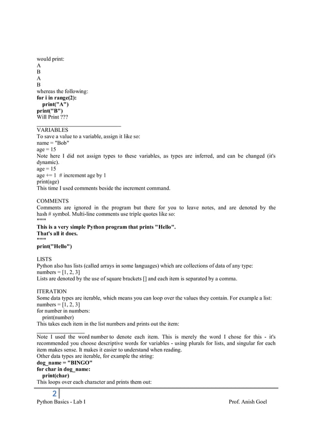 Learning Python for Raspberry Pi | PDF