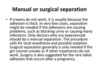 Labial adhesion | PPTX