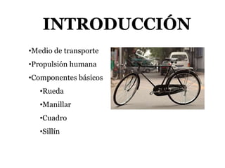 La bicicleta | PPTX