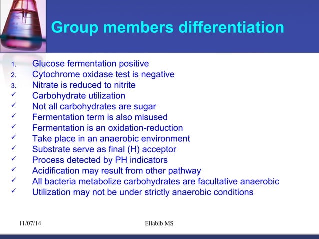 Lab identification of enterobacteriacae | PPT