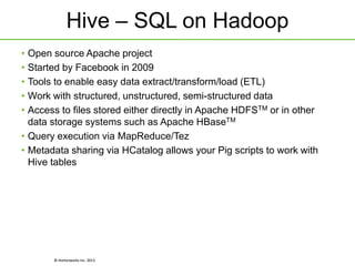 La big datacamp2014_vikram_dixit | PPT