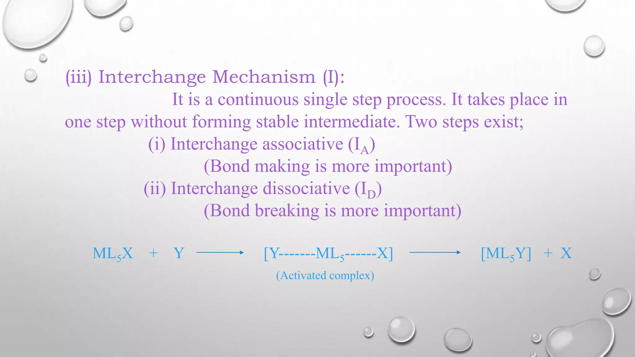 Labile And Inert And Substitution Reactions In Octahedral Complexes Pptx