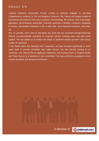 Labindia Analytical Instruments Private Limited, Thane, Dissolution ...