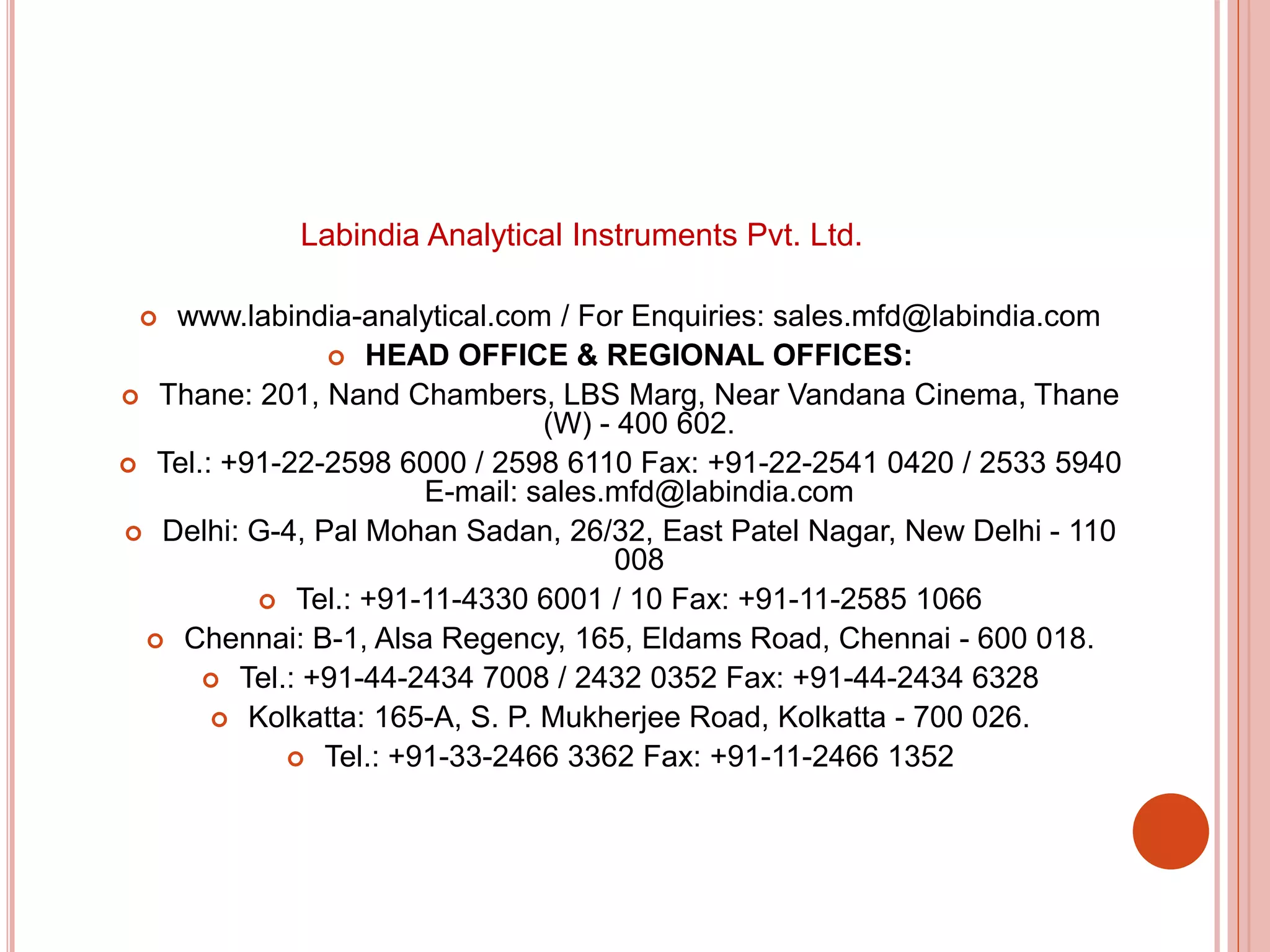 Labindia updated 2020 | PPT
