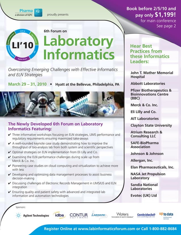 Laboratory Informatics 2010 | PDF