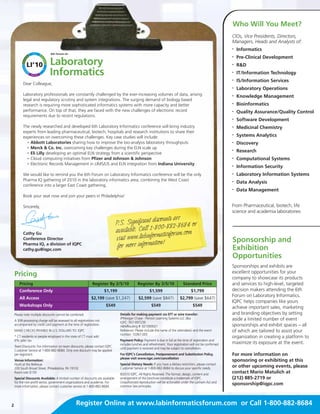 Laboratory Informatics 2010 | PDF
