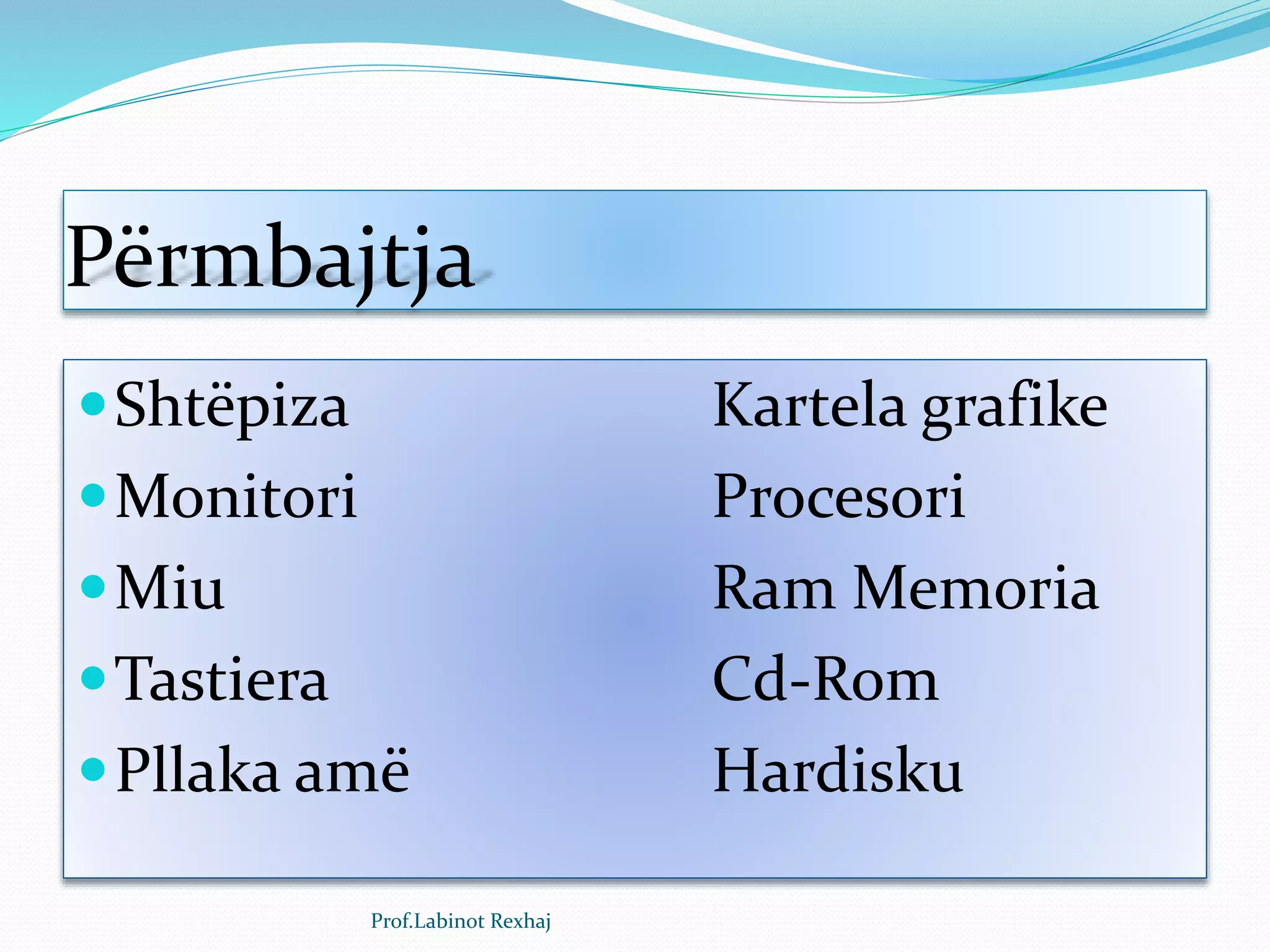 Labinot Rexhaj | PPT