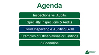 Lab Inspections vs. Audits: What's the Difference & Why Does It Matter ...