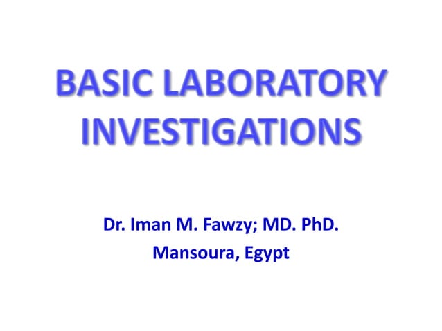 Lab investig | PPT