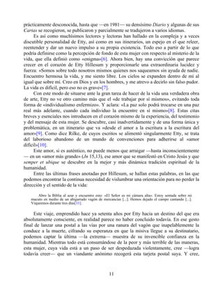 La biografía de Etty Hillesum - Michael Davide Semeraro | PDF
