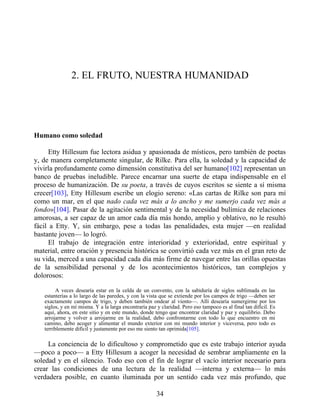 La biografía de Etty Hillesum - Michael Davide Semeraro | PDF