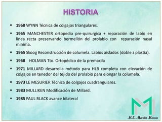 Labio hendido bilateral. maza | PPTX