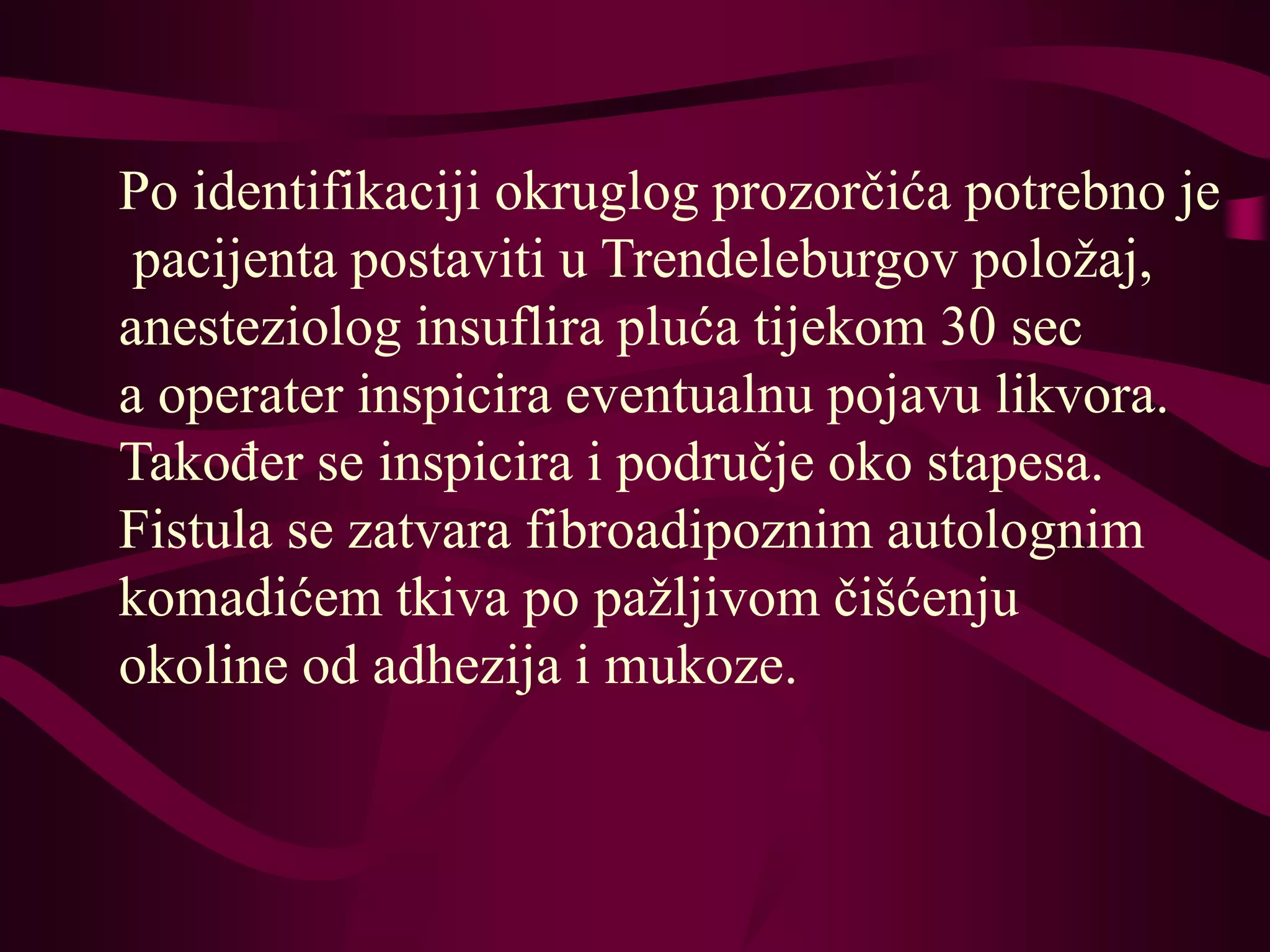 With the Labyrinthine Fistulas Around the World | PPT