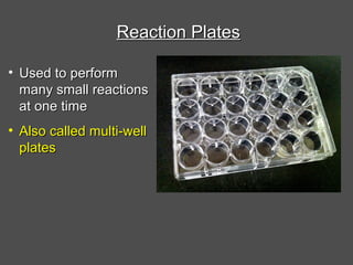 Chemistry Lab Equipment 2018 | PPT