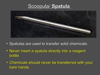 Chemistry Lab Equipment 2018 | PPT