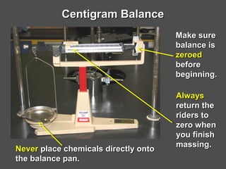 Chemistry Lab Equipment - 2014 | PPT