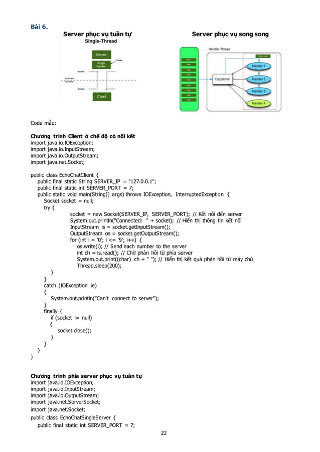 Lab lap trinhmang_v3 | PDF