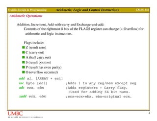 Lab lect03 arith_control | PPT