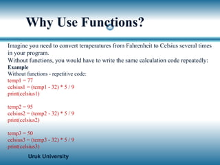 Comprehensive Introduction to Python Functions for Cybersecurity | PPT