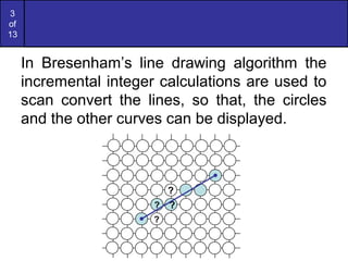 Lab lecture 2 bresenham | PPT
