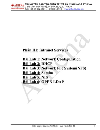 Lab linux phan iii | PDF