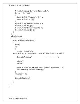 .net progrmming part2 | PDF