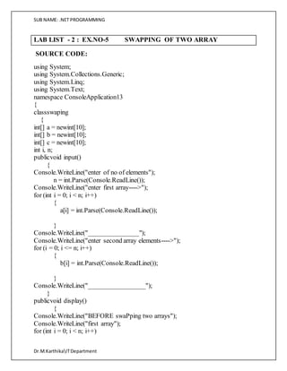 .net progrmming part2 | PDF