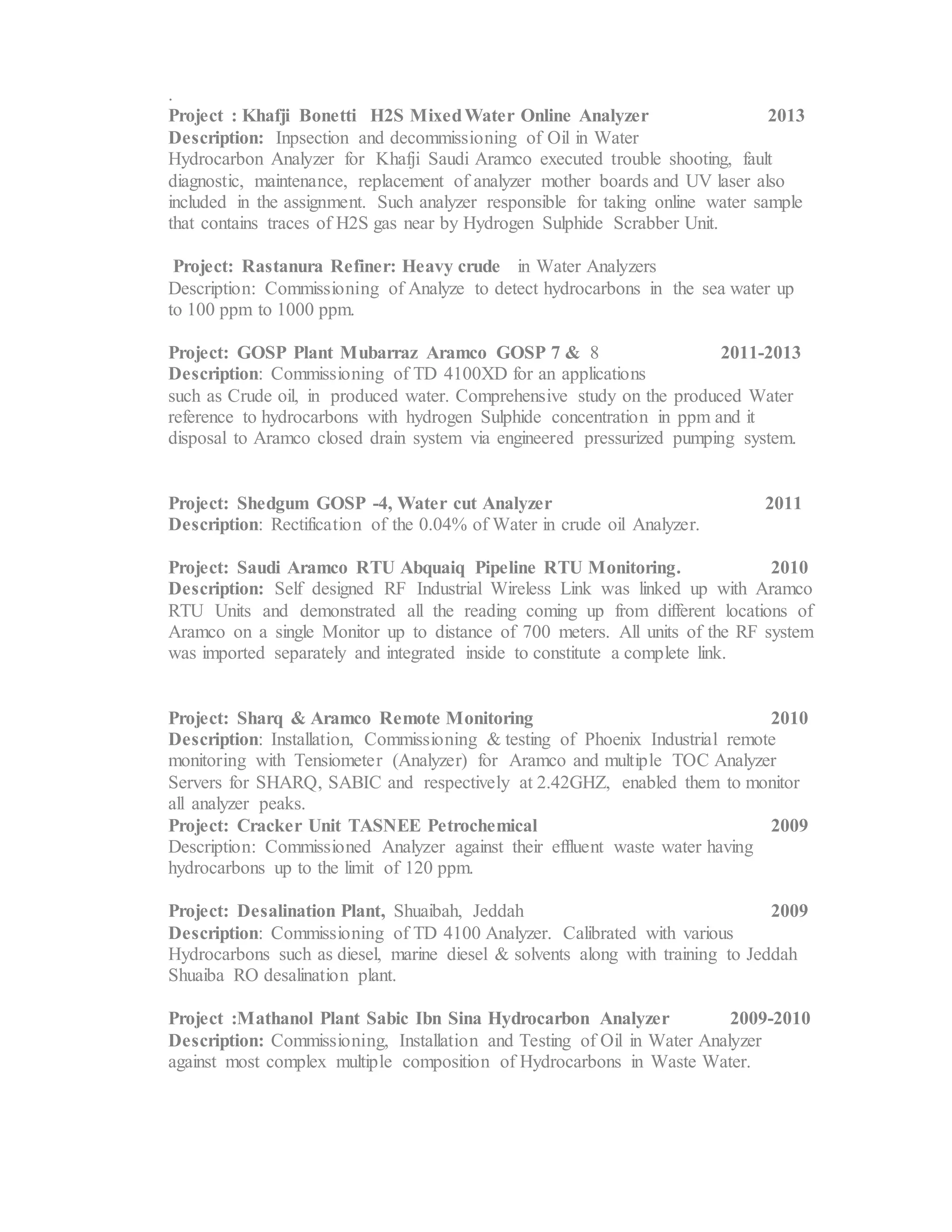 Laboratory Maintenance installation Commissioning Engineer | DOCX