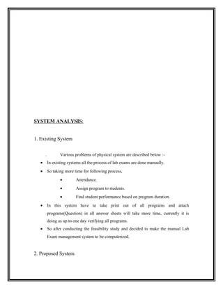 Lab management | PDF