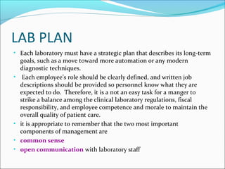 Lab management | PPT
