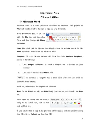 Microsoft Office | DOCX