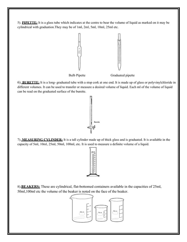 LAB MANUAL ANALYSIS Pharmaceutical Analysis BP 1ST SEMESTER | PDF ...