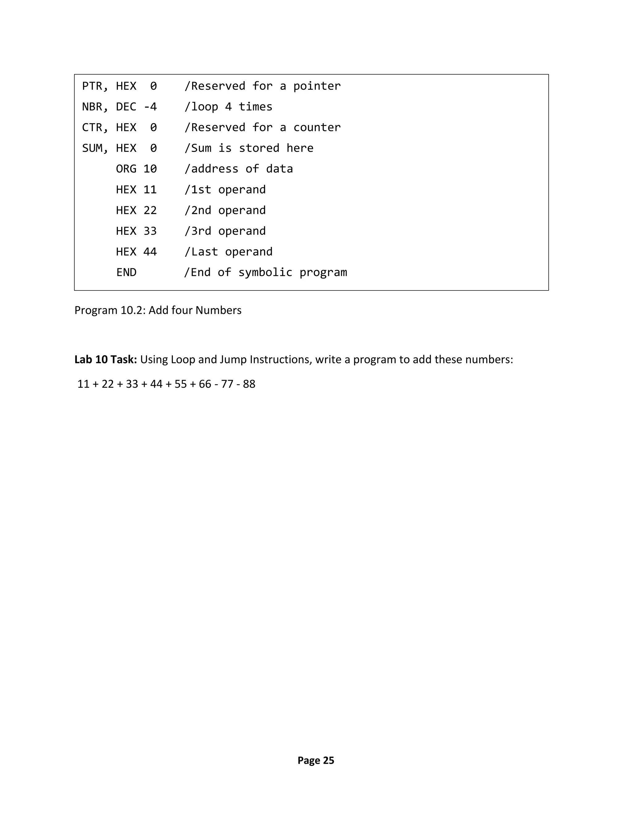 Lab Manual Computer Organization And Architecture Pdf 5192