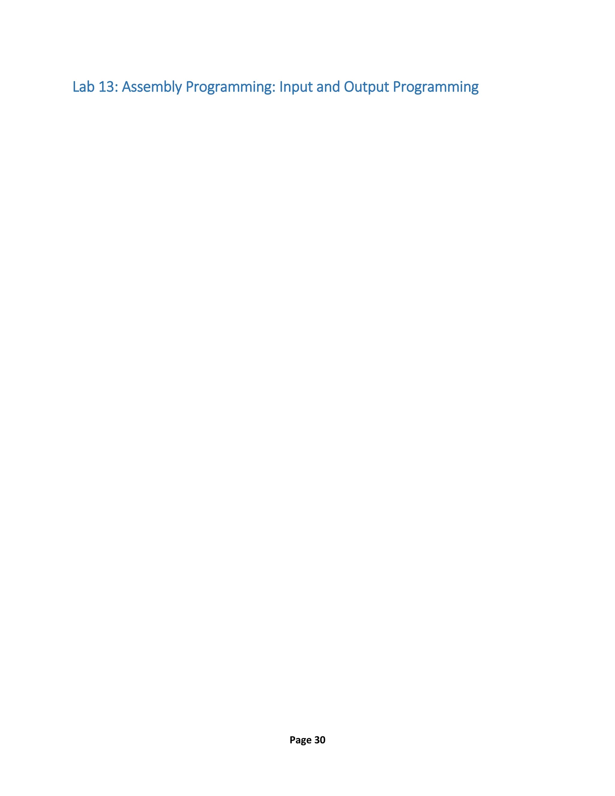 Lab Manual Computer Organization And Architecture Docx