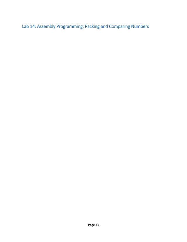 Lab Manual Computer Organization And Architecture Docx