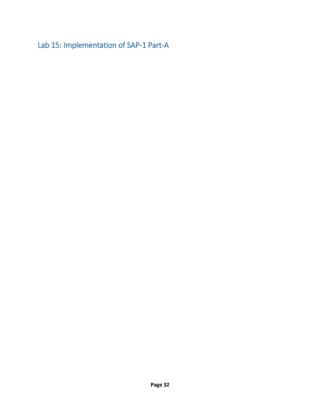 Lab Manual Computer Organization and Architecture | DOCX