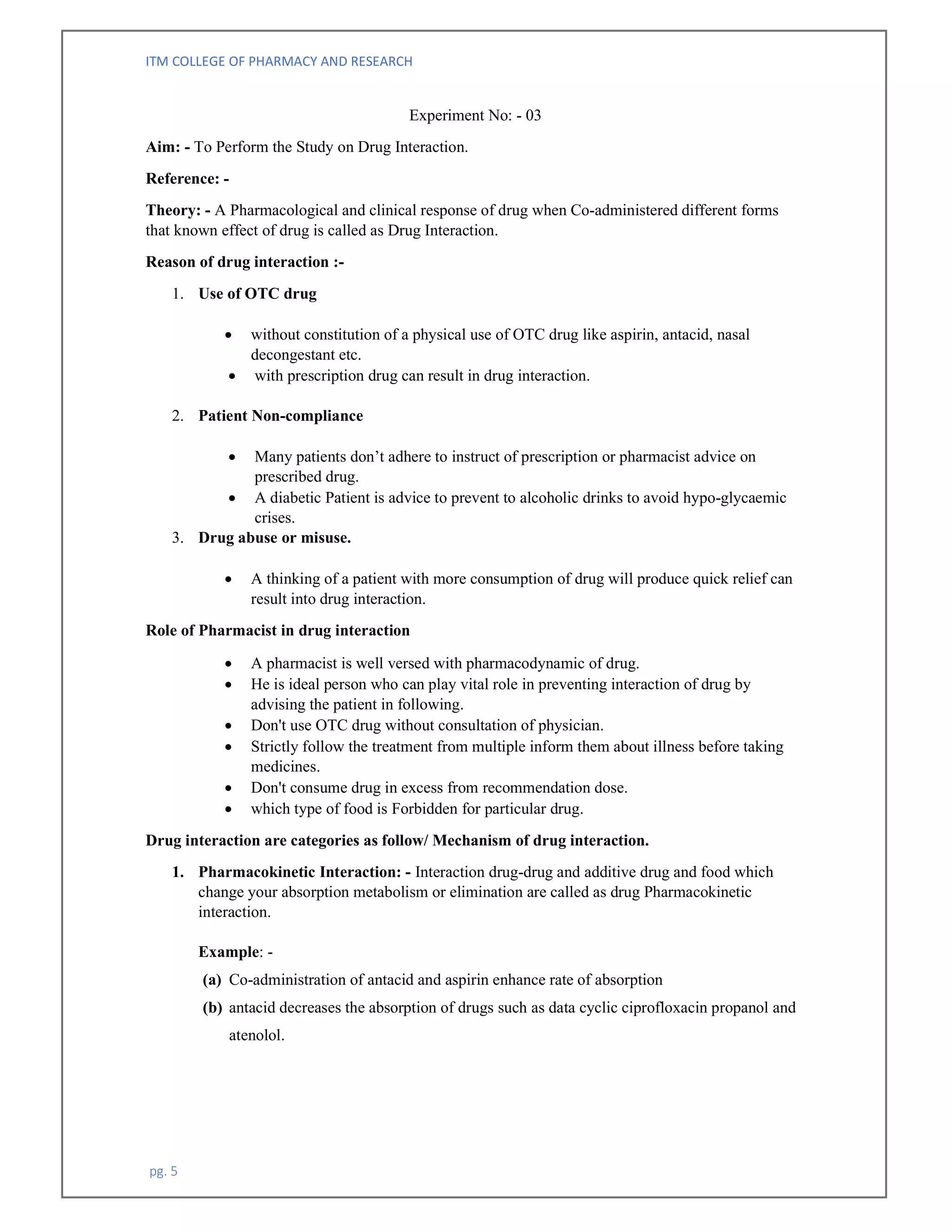 lab manual of Community Pharmacy and management.pdf