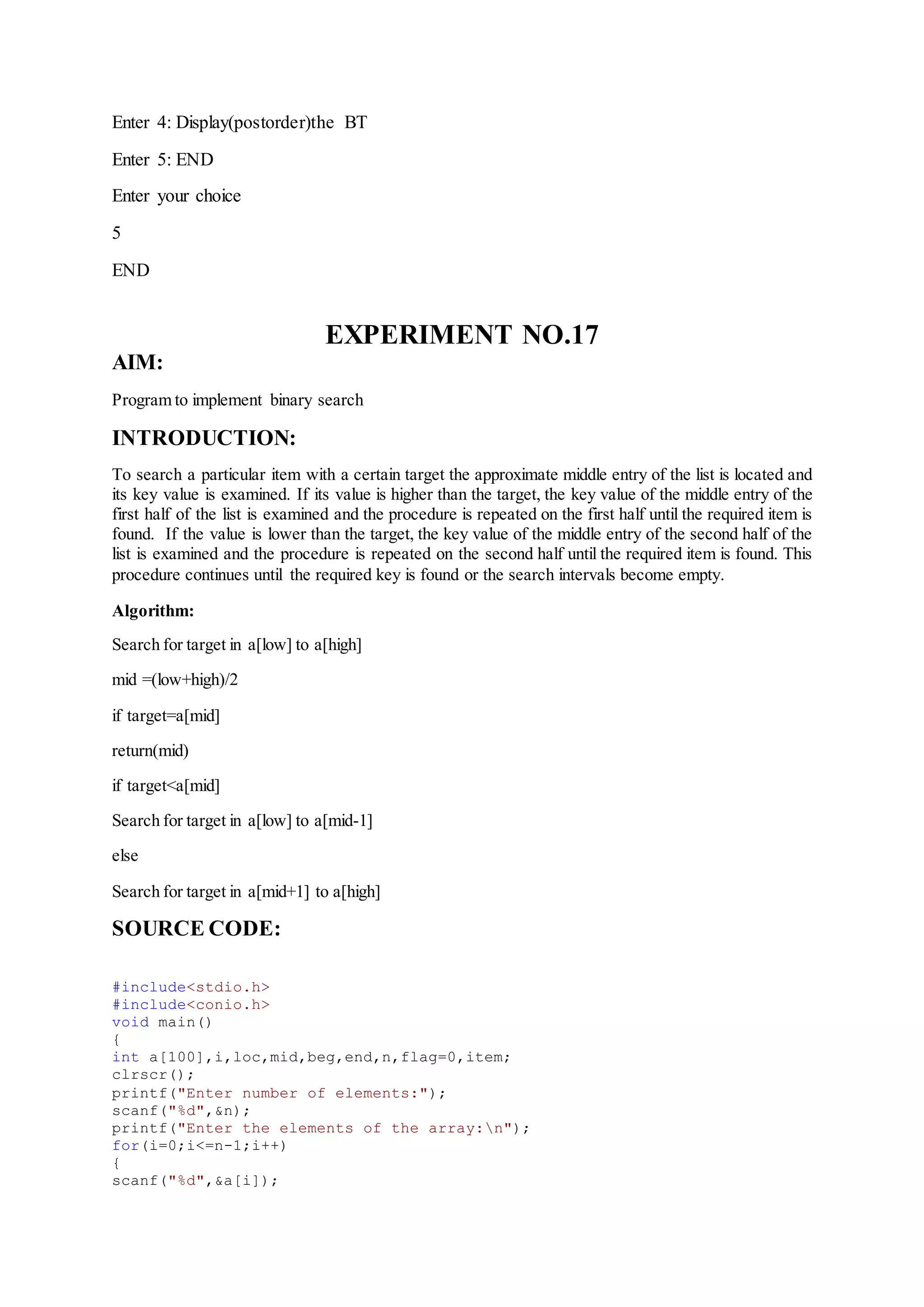 Lab manual data structure (cs305 rgpv) (usefulsearch.org) (useful search) | DOCX