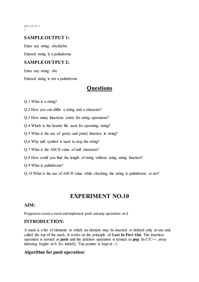 Lab manual data structure (cs305 rgpv) (usefulsearch.org) (useful ...